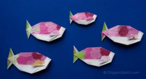 How to make an Origami ‘Swimming’ Fish – Leyla Torres – Origami Spirit