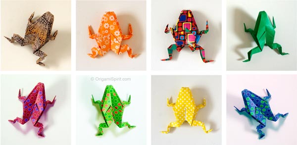 How to Make an Origami Frog -Inflatable