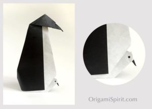 Make a Cute Papa Penguin and His Baby Peep – Leyla Torres – Origami Spirit