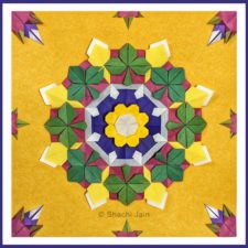 Beautiful Rangoli with Origami – Leyla Torres – Origami Spirit