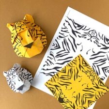 How to Make an Origami Tiger – Leyla Torres – Origami Spirit